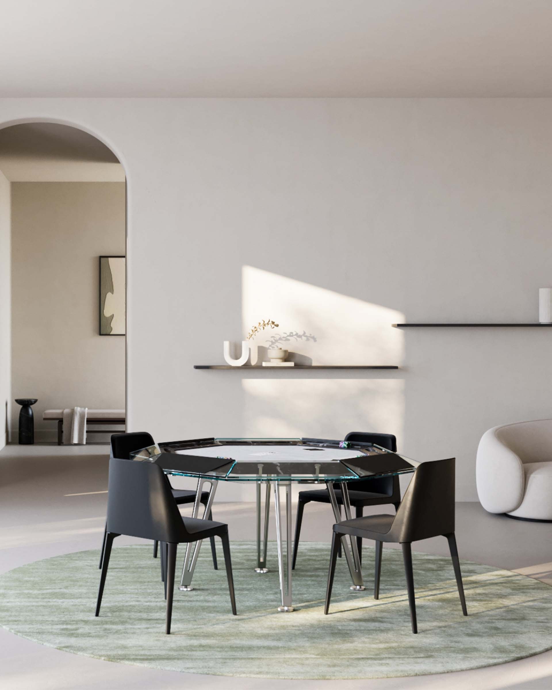 Made in Italy luxury game table collection by IMPATIA