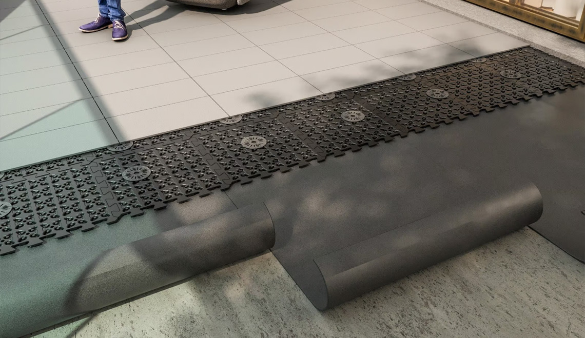 Novità Roofingreen: pavimentazione esterna Dbase con finitura in gres ...