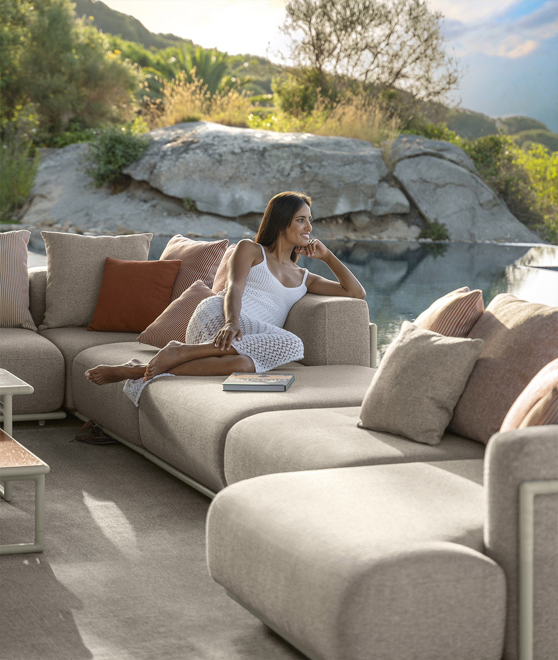 Tressé Collection, the new multi-material outdoor creation by Talenti