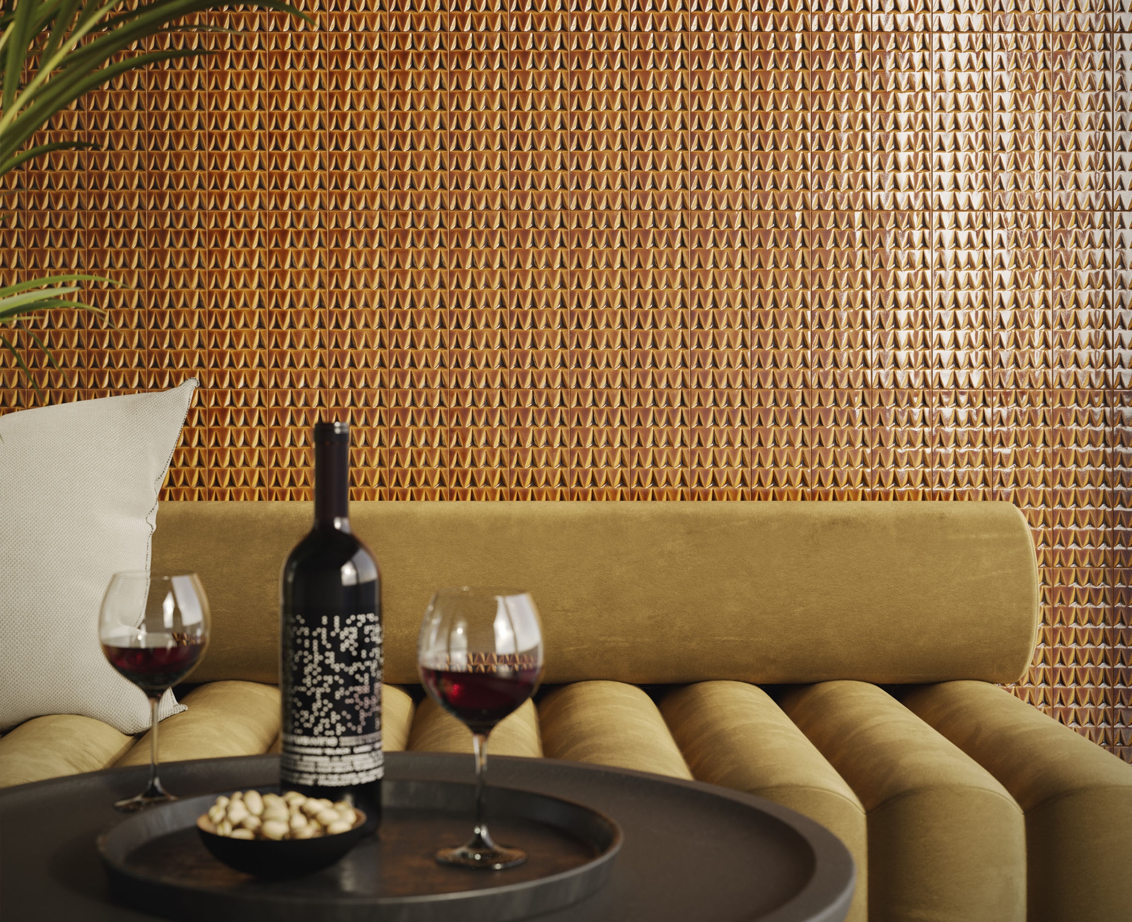 Handcrafted ceramic wall tiles with traditional details: Aquariodue ...