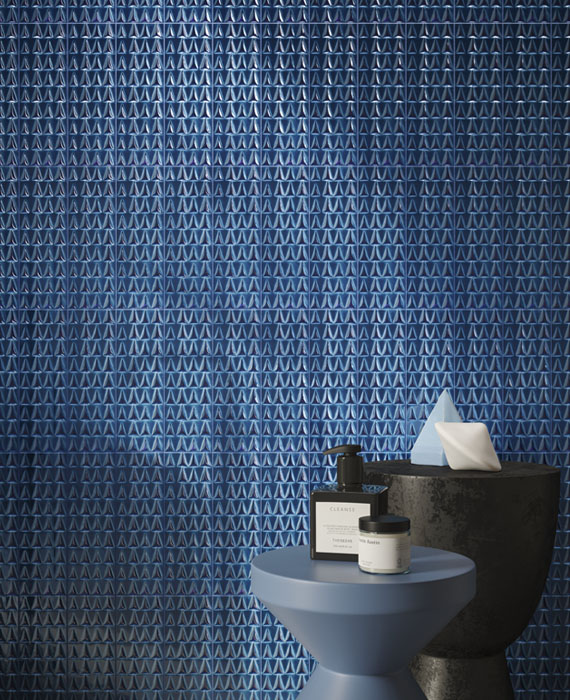 Handcrafted ceramic wall tiles with traditional details: Aquariodue ...