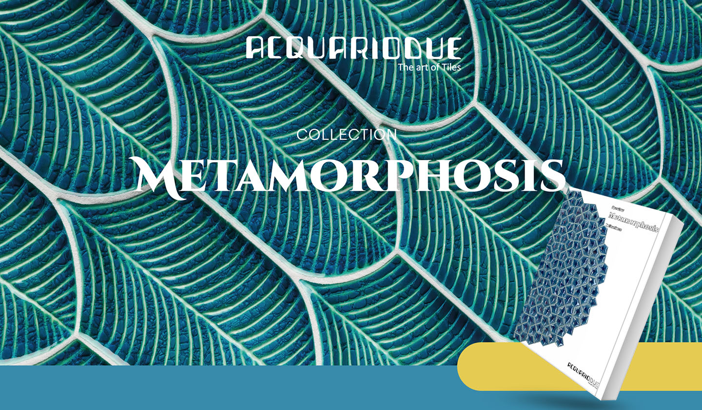 Handcrafted ceramic wall tiles with traditional details: Aquariodue ...