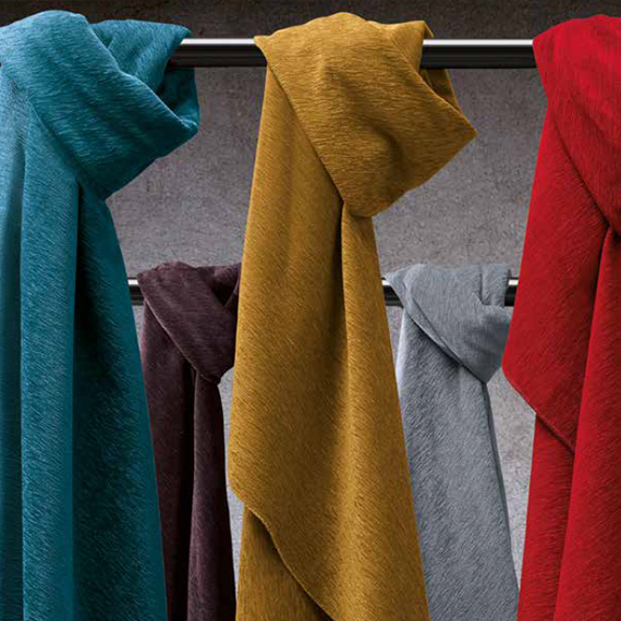 Caimi tailor-made acoustic curtains with Snowsound Fiber technology