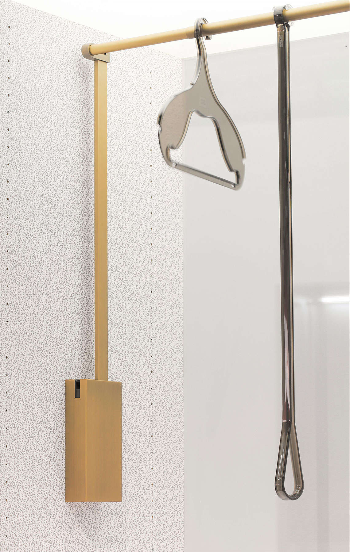 Wardrobe lift Servetto with soft closet mechanism