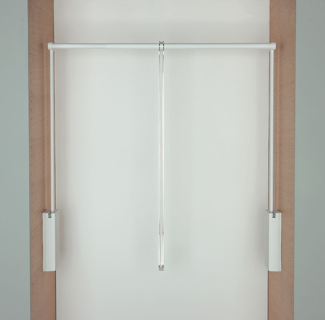 Wardrobe lift Servetto with soft closet mechanism