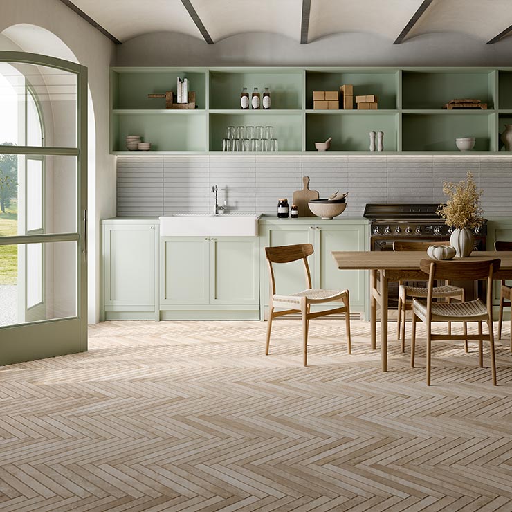 In-outdoor wall tiles by Ceramica Rondine in a new size