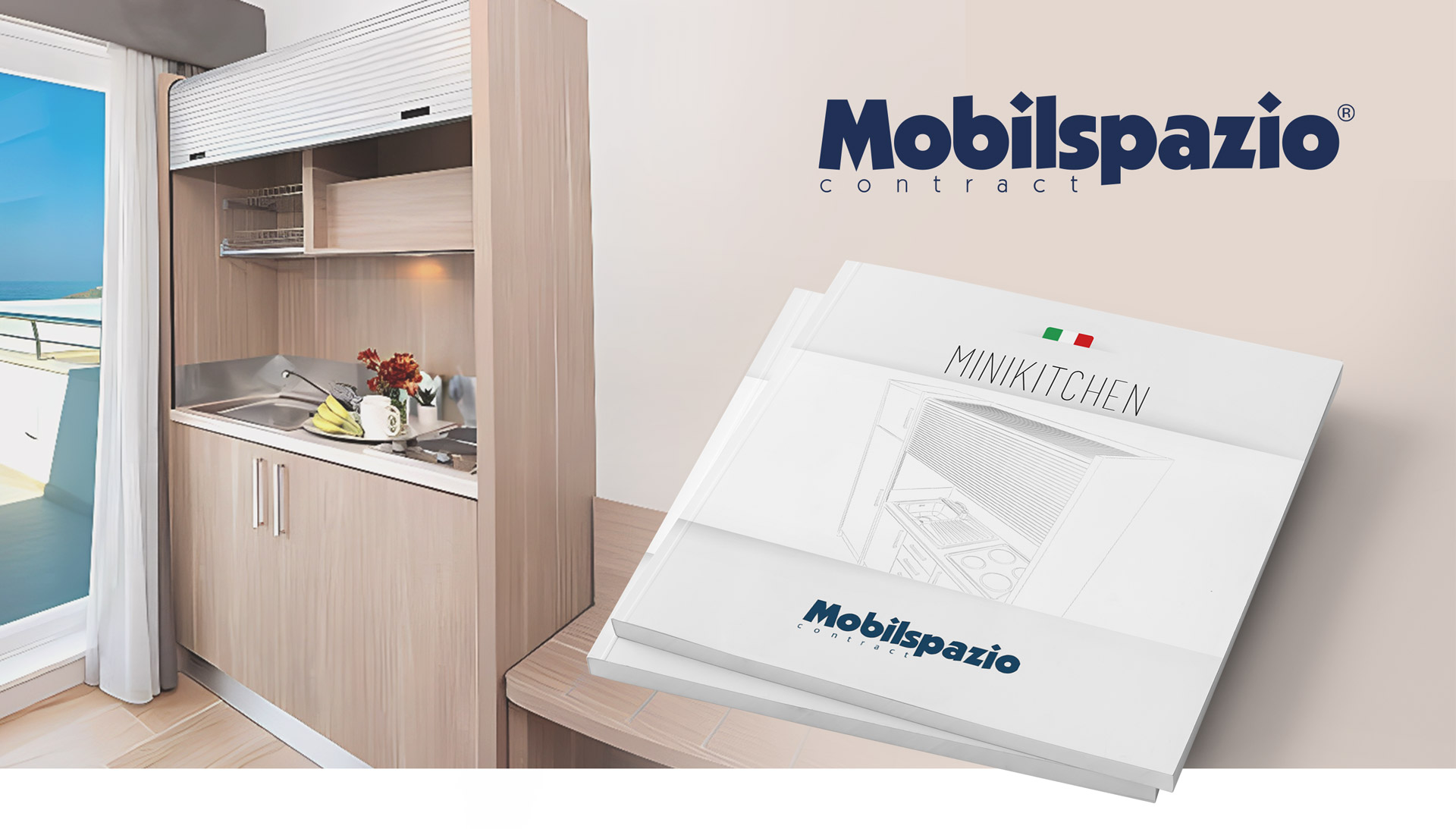 Mobilspazio mini-kitchens: the new 2024 catalogue is available now!