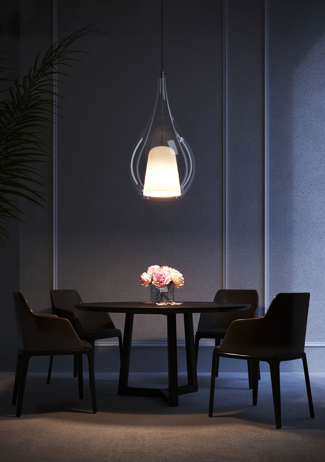 Blown glass lighting, discover the latest creations by Cangini & Tucci