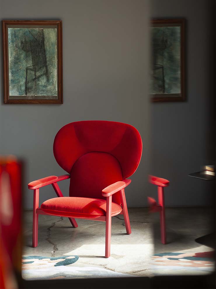 Bross 2024 furniture and seating: wood and natural raw materials for the interior