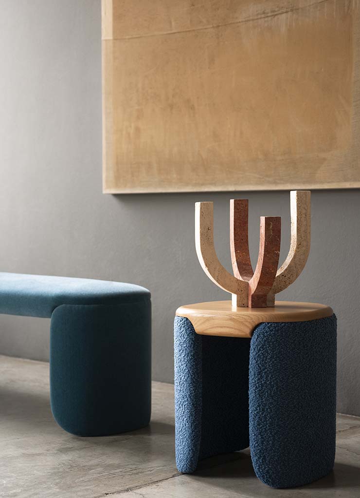 Bross 2024 furniture and seating: wood and natural raw materials for the interior