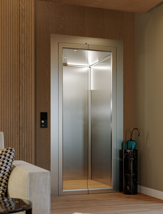 Regardez le nouveau Vimec Home Lift qui sera présenté à Interlift 2023