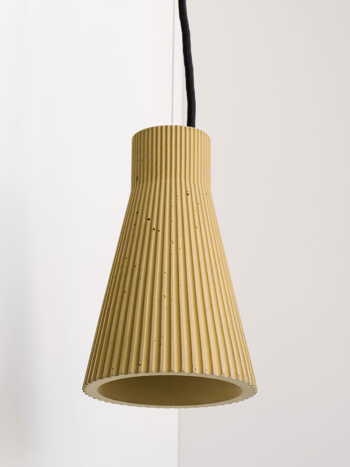 The new S series from Gantlights: Pleated lights in pastel