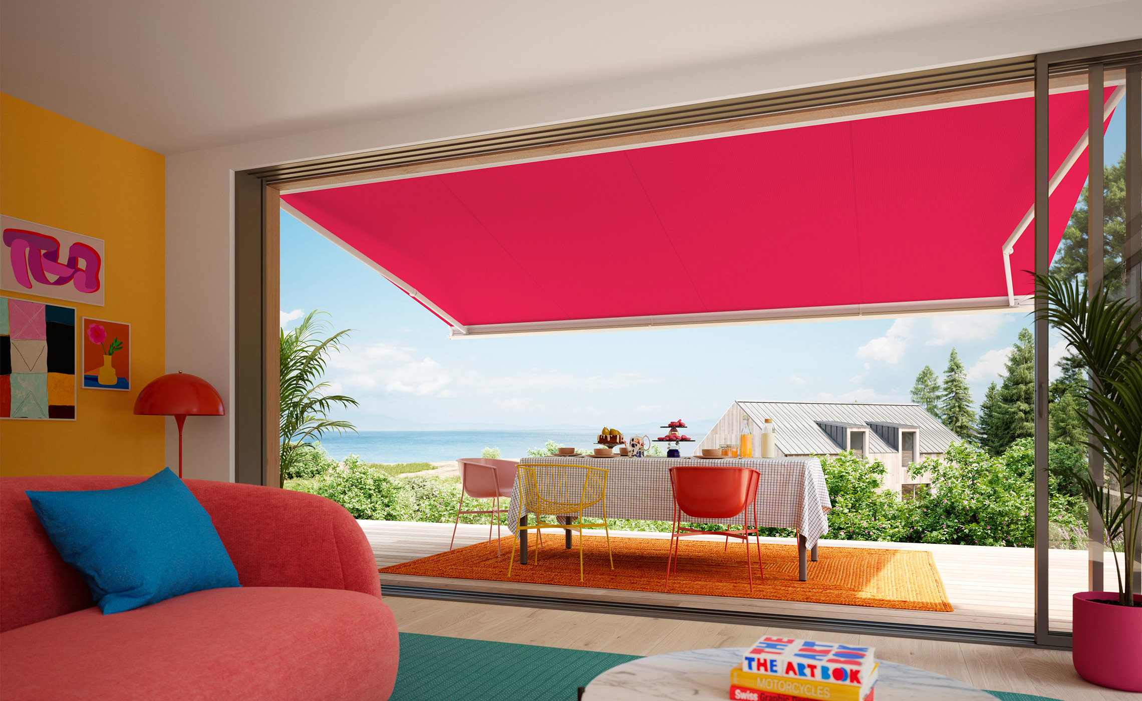 Markilux cassette awning MX-3. Durable sun protection for garden ...