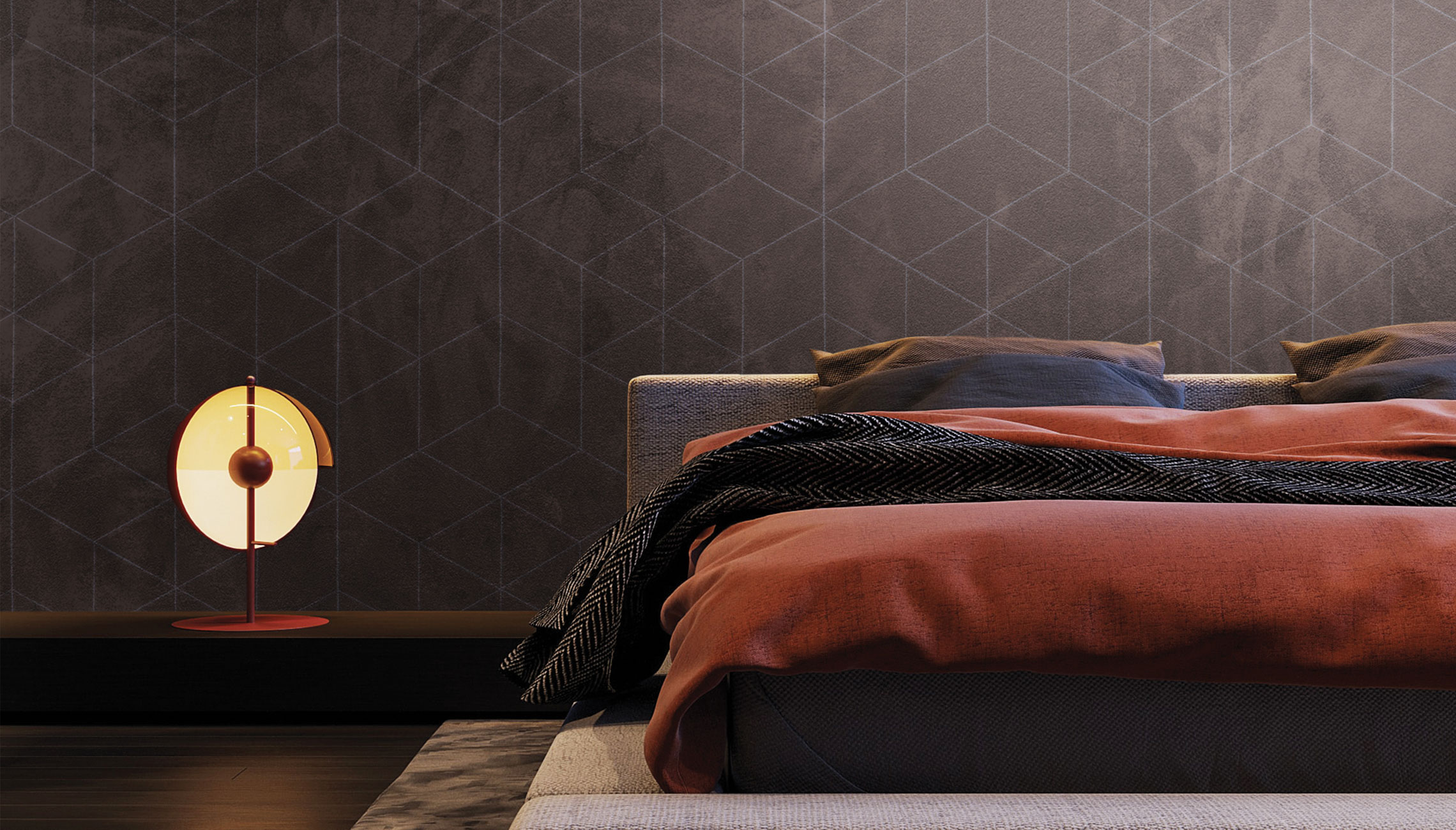 Entanglement wallpaper, new collection by Texam