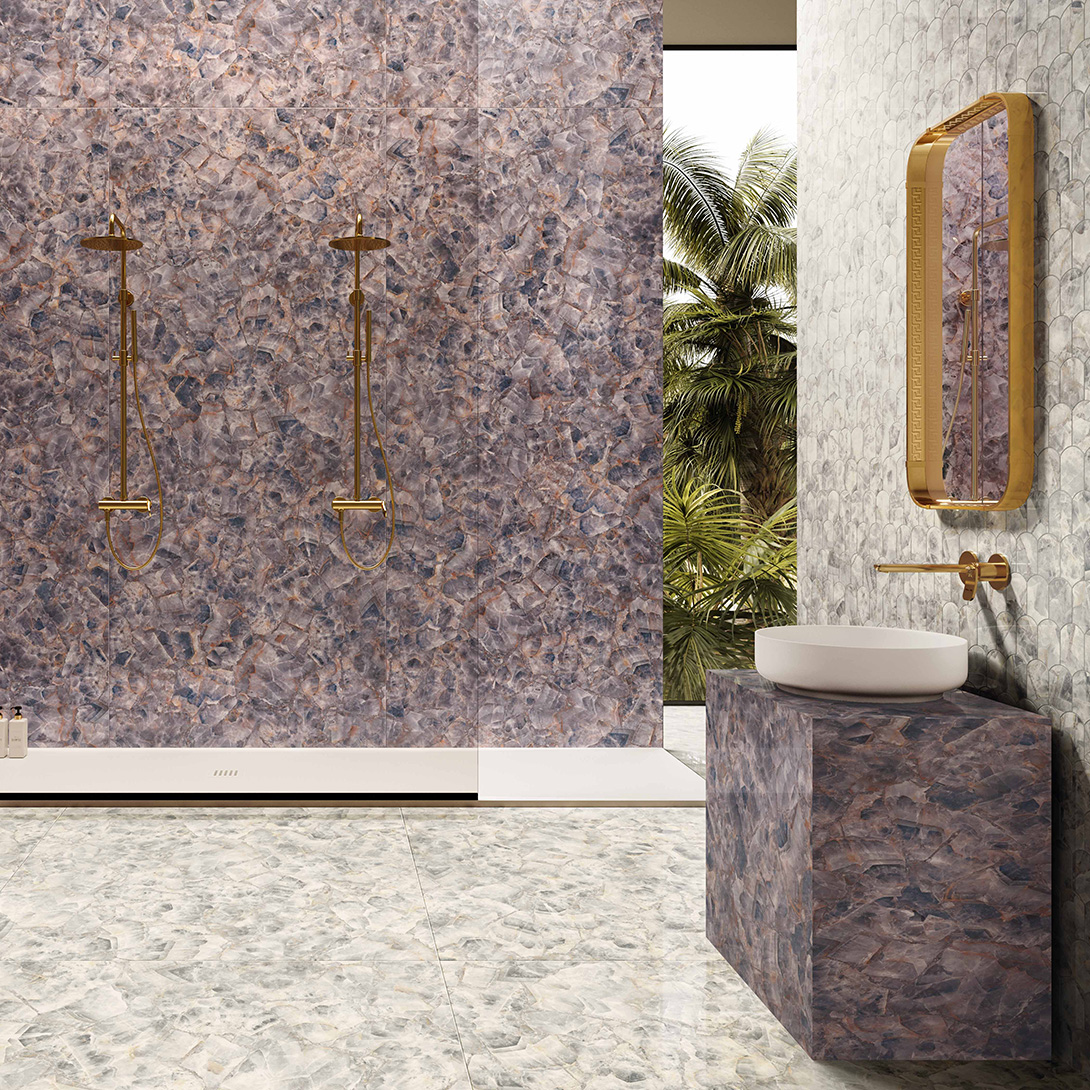 VERSACE Ceramics - GEMSTONE: when nature becomes precious