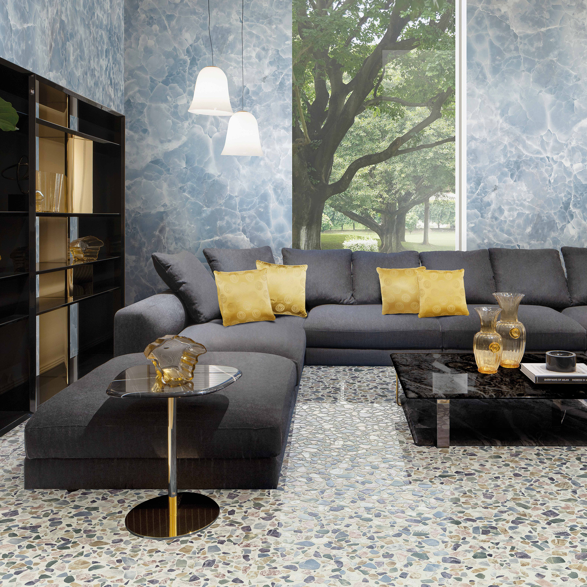 VERSACE Ceramics - GEMSTONE: when nature becomes precious