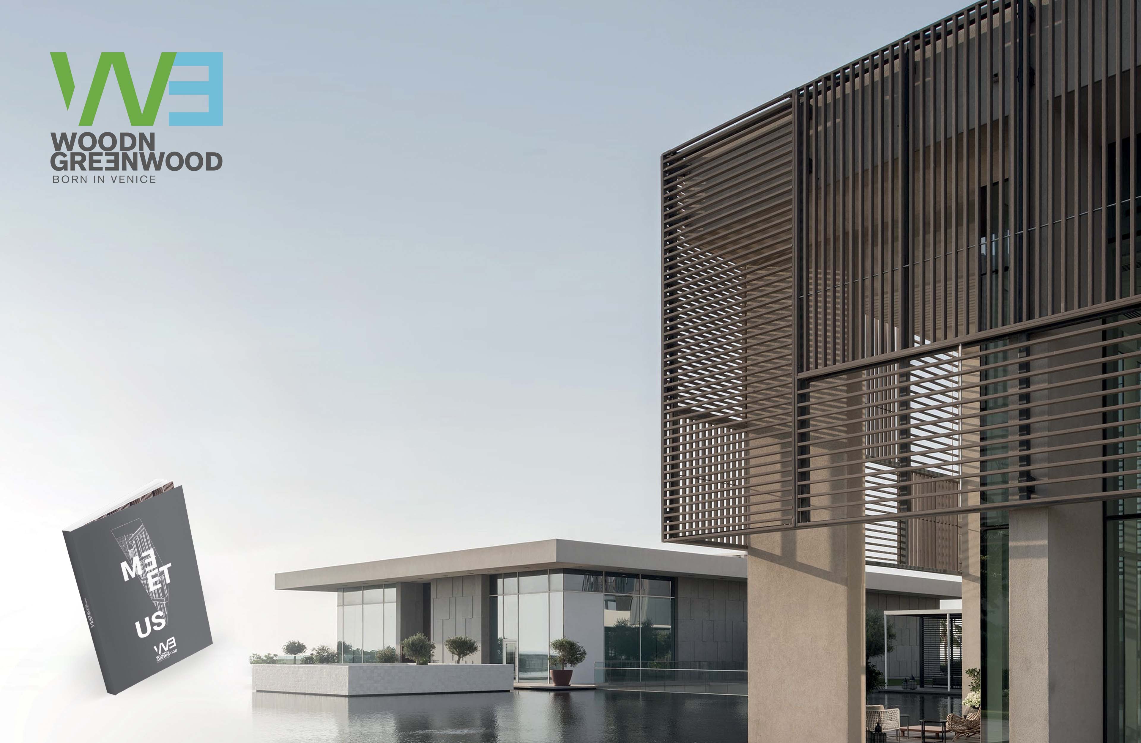 Tailor-made wooden sunshades Made in Italy by Woodn Greenwood