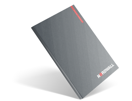 Nordwall glass partition walls for offices, modular, movable and equipable