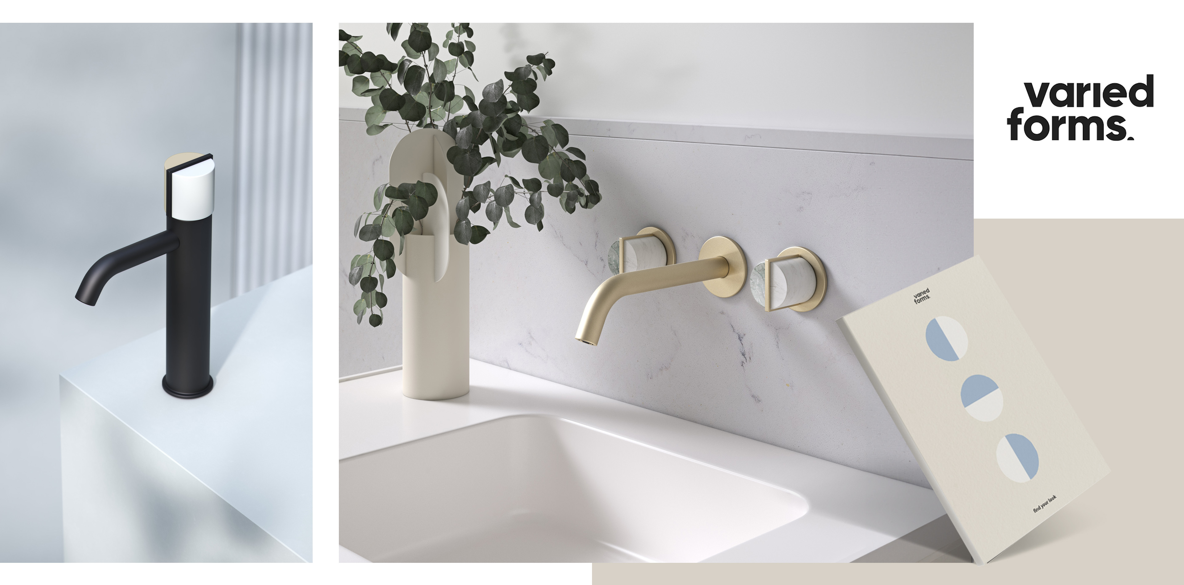 Configurable bathroom taps: Varied Forms products that can evolve over time