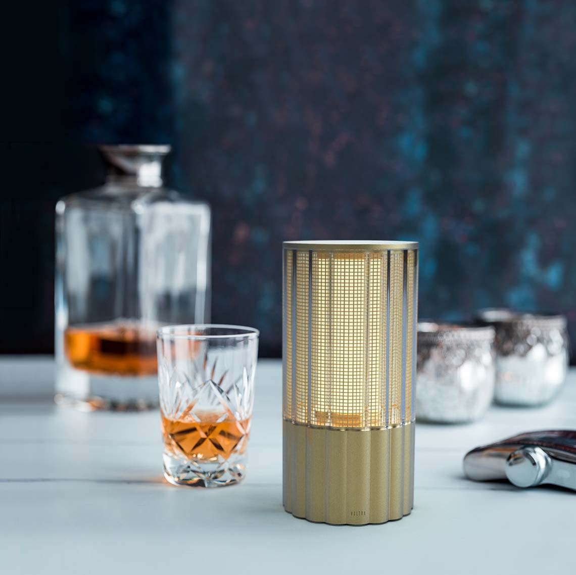 Totem Reeded by Voltra Lighting: aesthetic alchemy of material and light