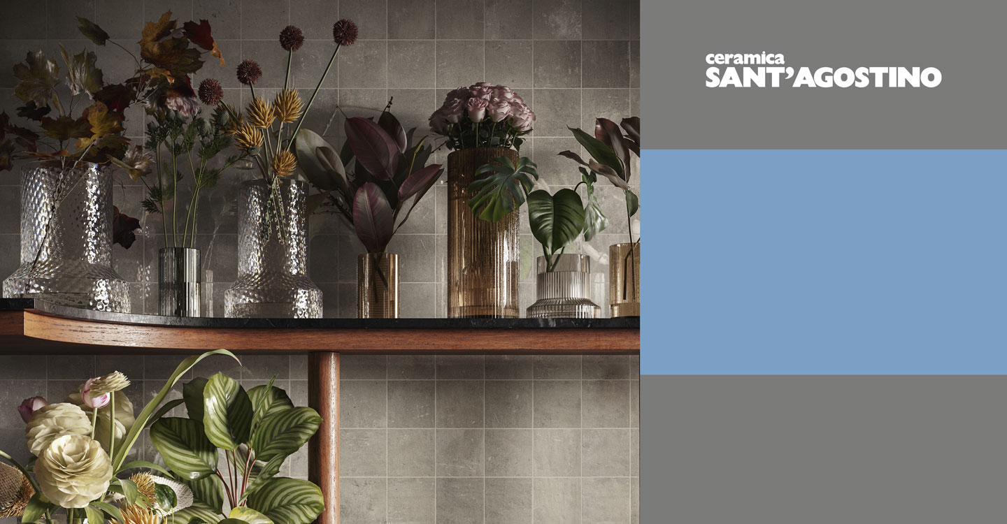 Ceramica Sant'Agostino PIXEL: unique piece, infinite mosaic of combinations
