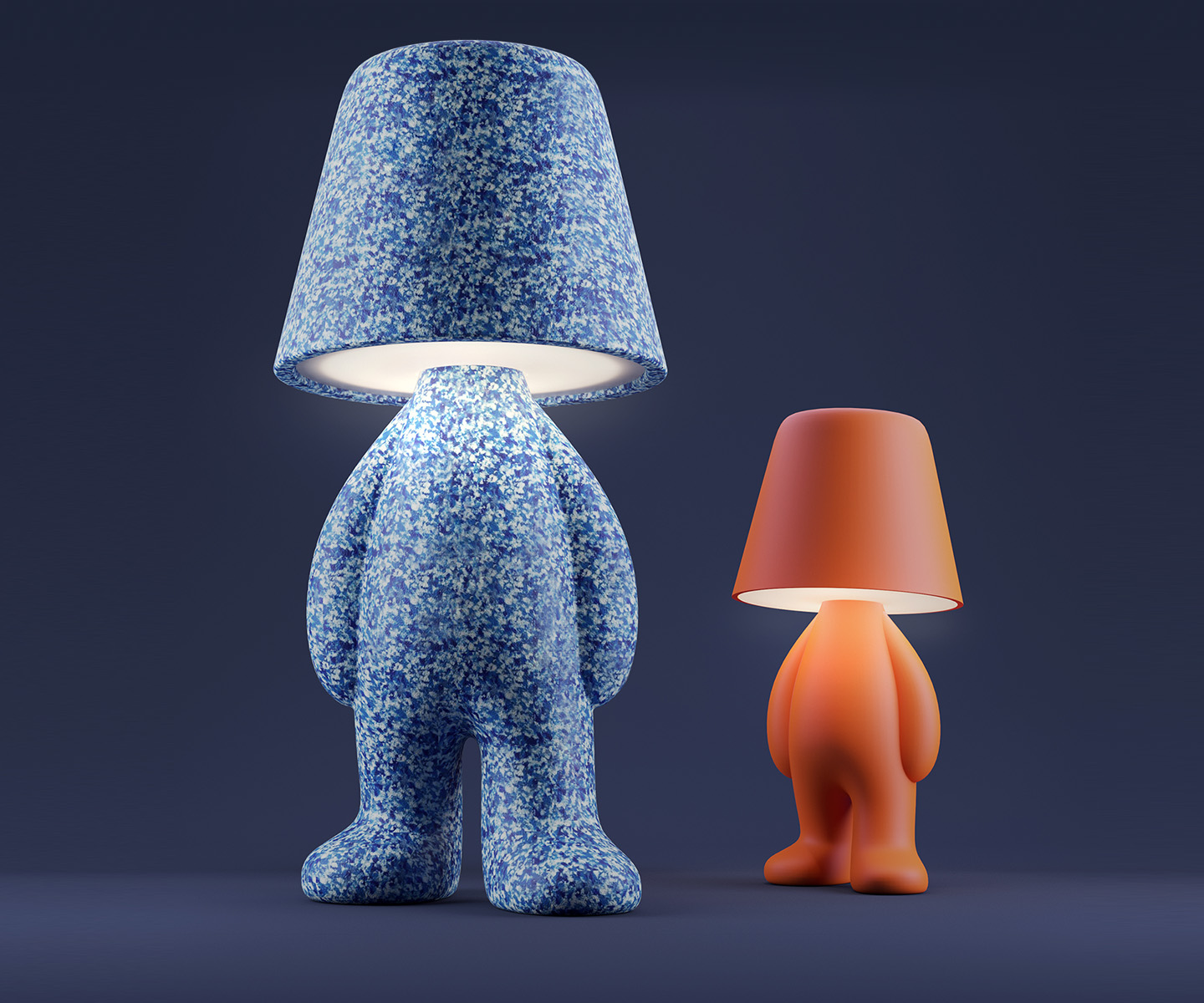 Qeeboo presents the new Bigger Brother lamp