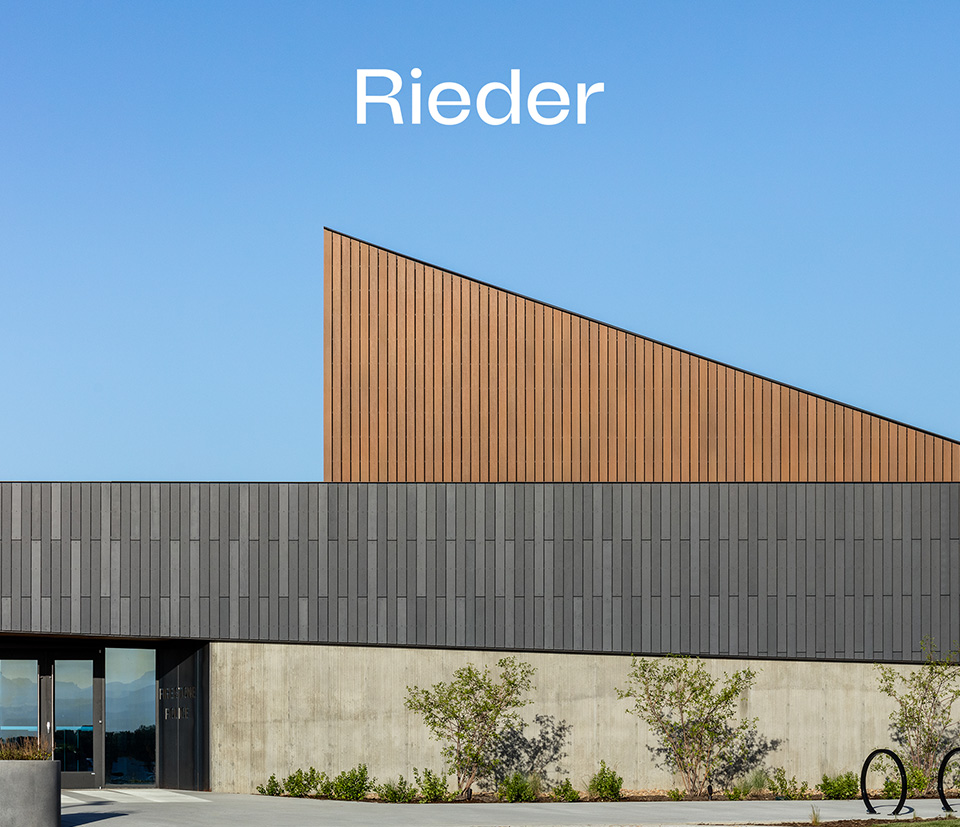 Rieder Facades: sustainable concrete solutions