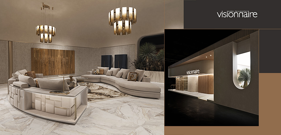 Nomad Collection 2024, der neue Vorschlag von Visionnaire