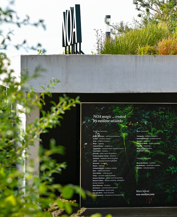 Plan your outdoor experience with NOA outdoor living