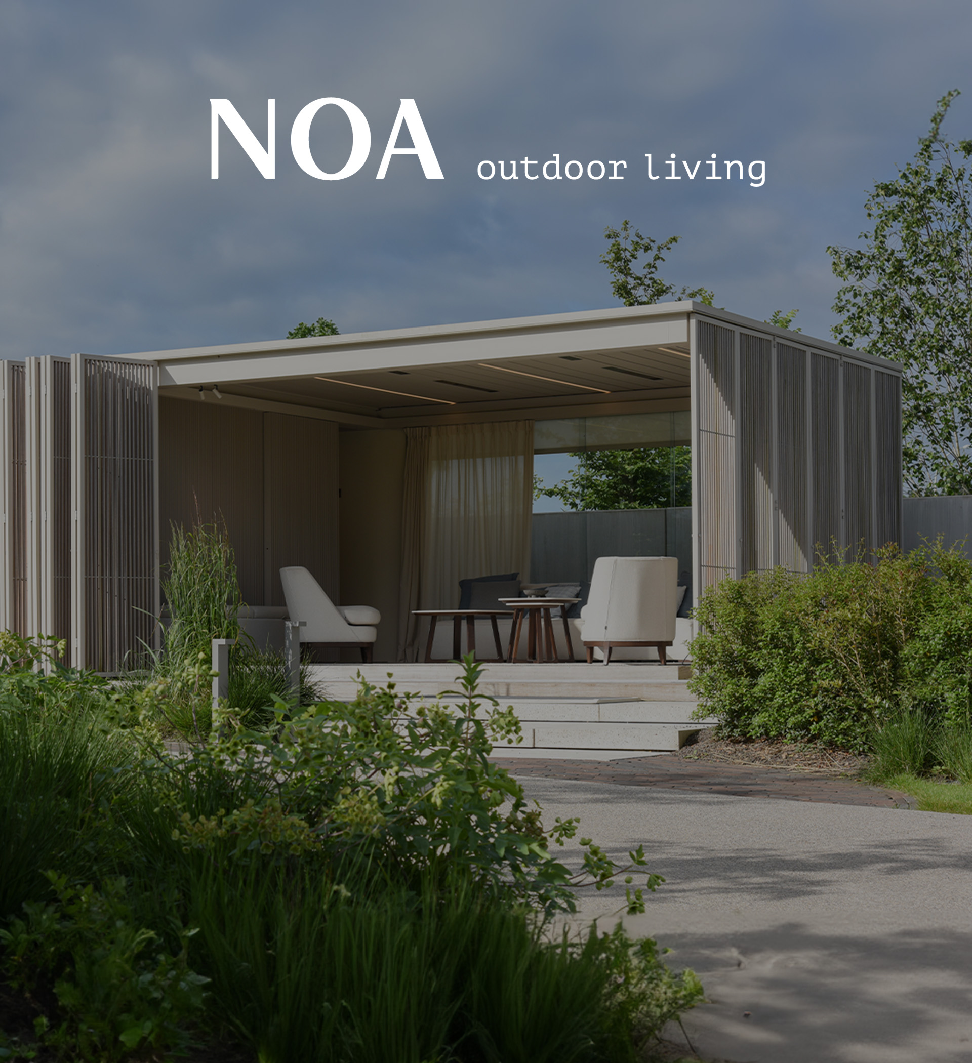 Plan your outdoor experience with NOA outdoor living