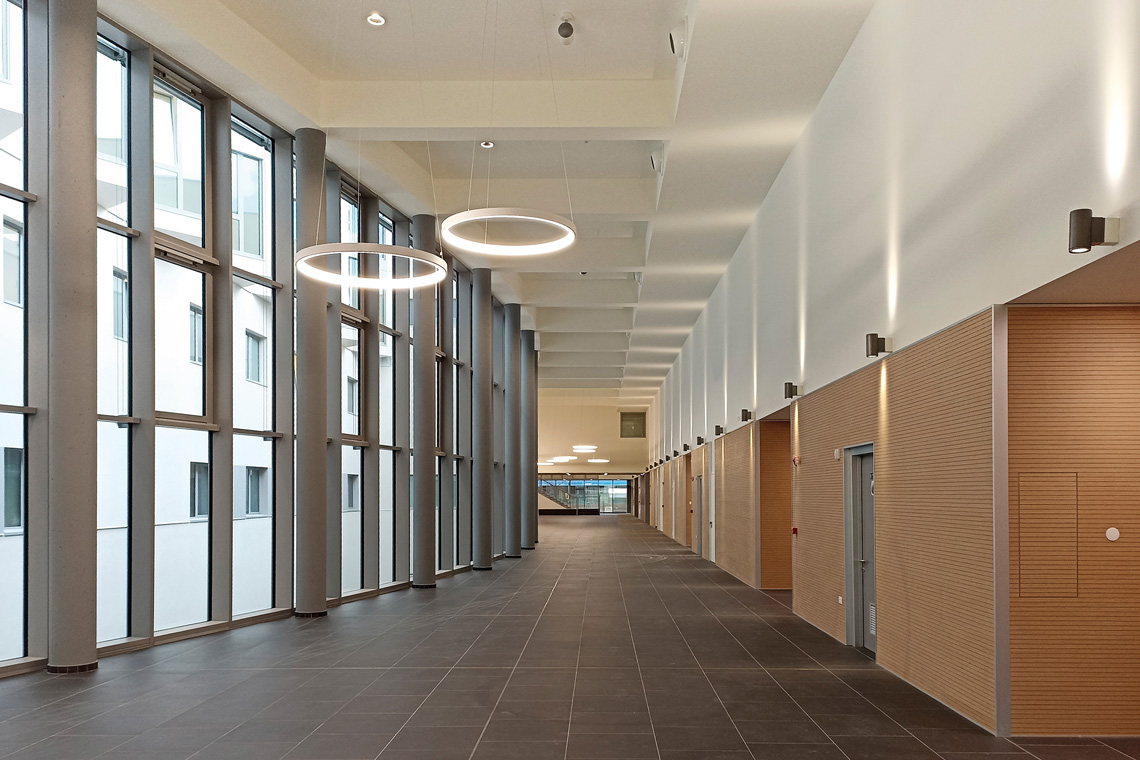 Wood-based acoustic ceilings and claddings by Soft Sound