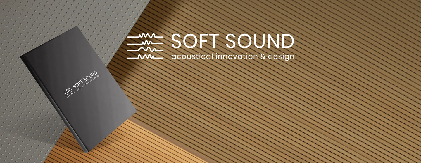 Wood-based acoustic ceilings and claddings by Soft Sound