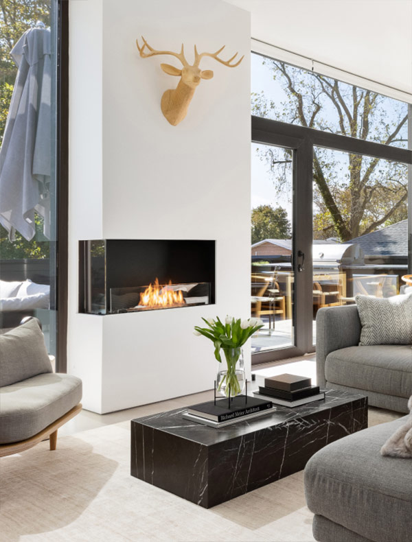 EcoSmart Fire, Flex Fireplace Collection: a fit for every project