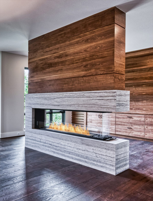 EcoSmart Fire, Flex Fireplace Collection: a fit for every project