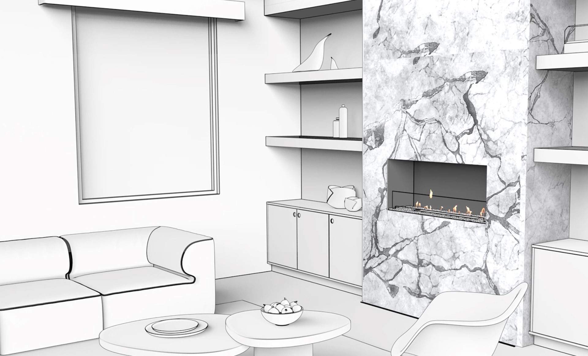 EcoSmart Fire, Flex Fireplace Collection: a fit for every project