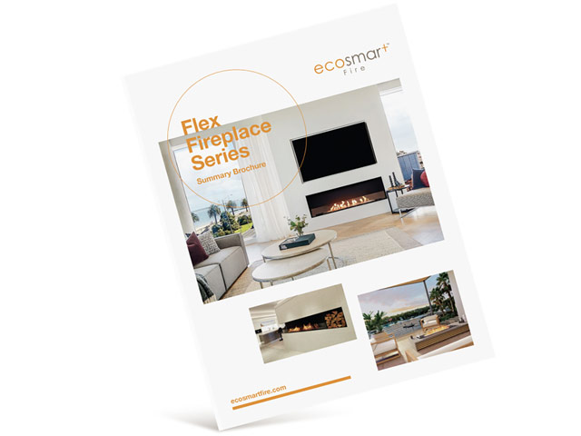 EcoSmart Fire, Flex Fireplace Collection: a fit for every project