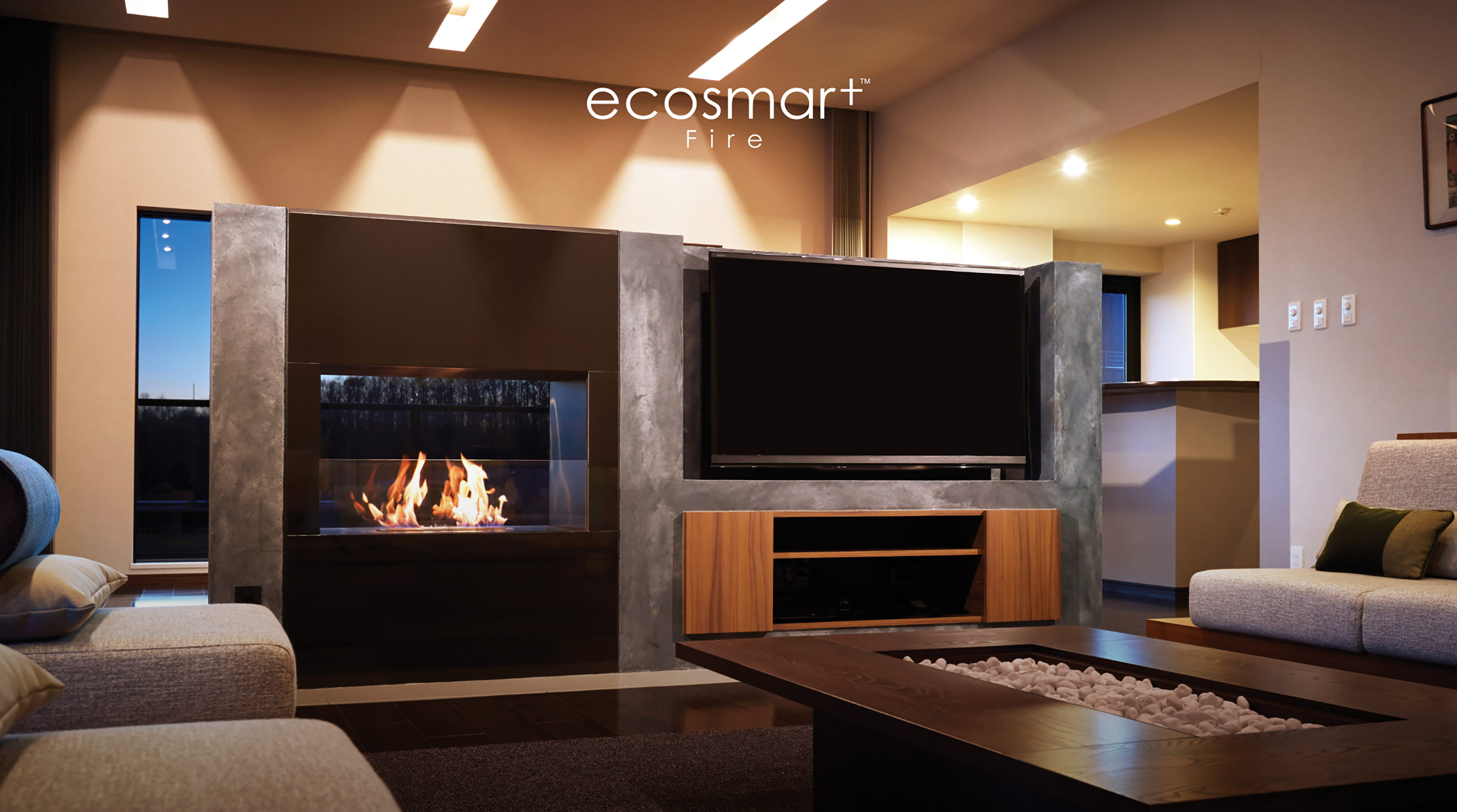 EcoSmart Fire, Flex Fireplace Collection: a fit for every project