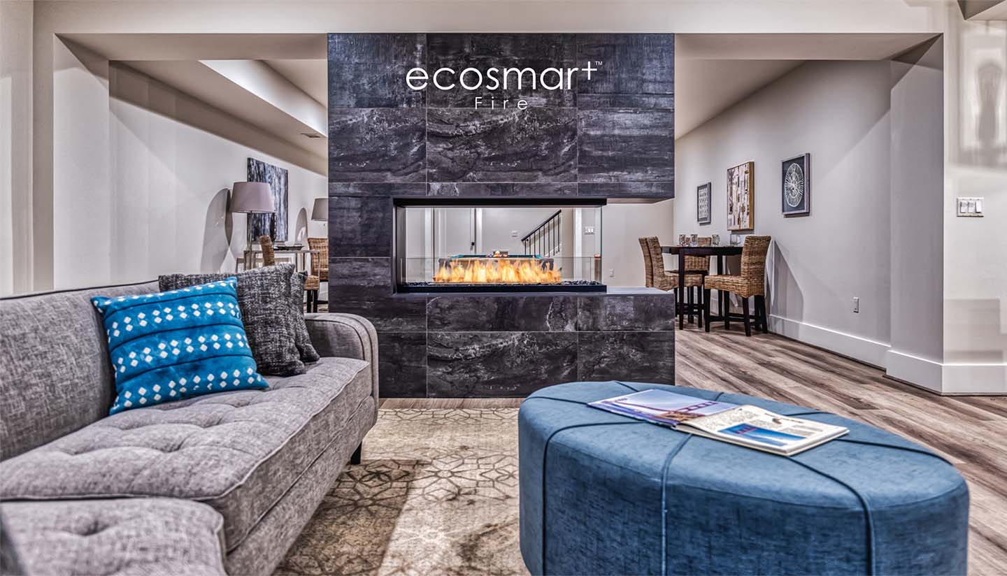 Discover EcoSmart Fire's indoor-outdoor bioethanol or gas fireplaces ...