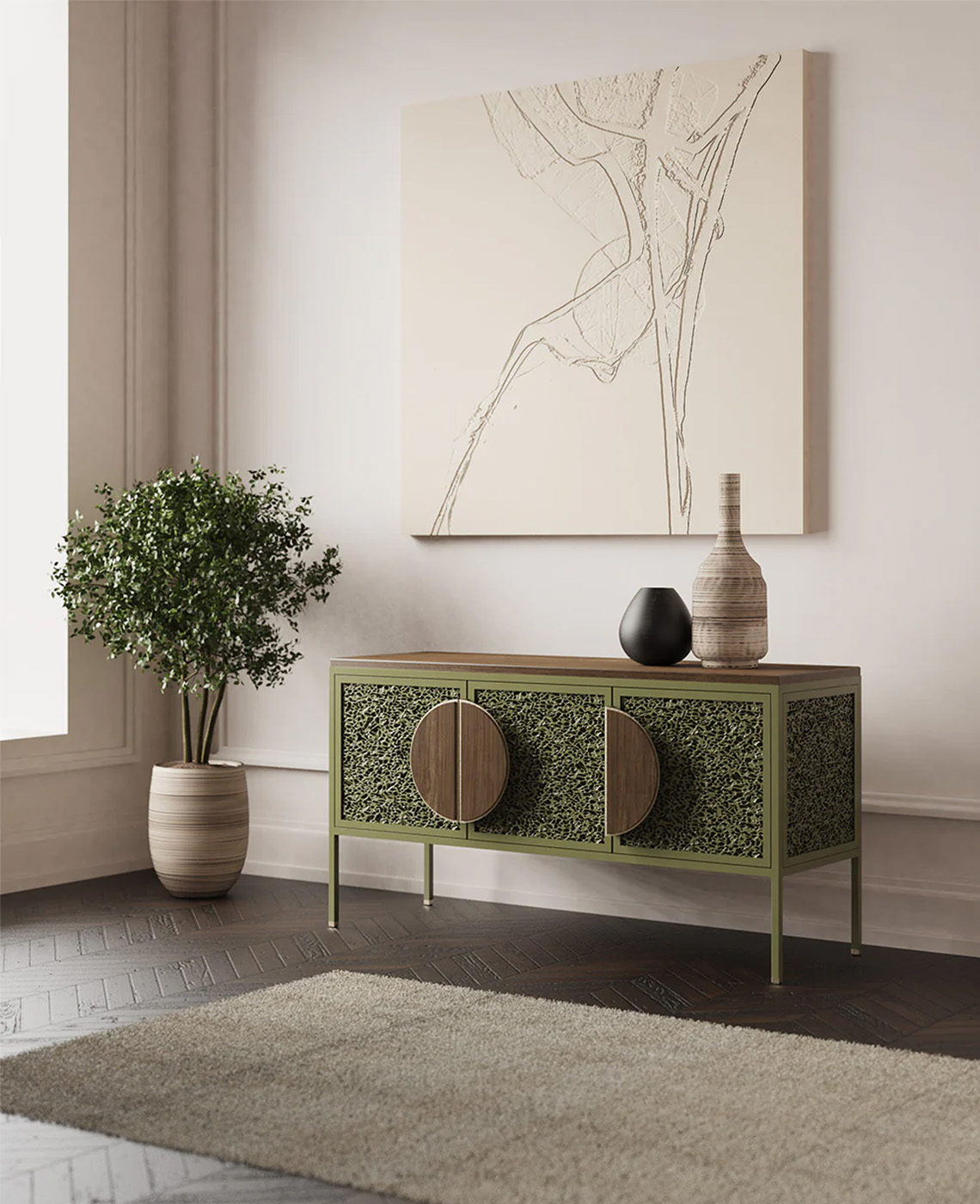Furniture and wall art crafted from aluminium foam - DBE.FURNITURE