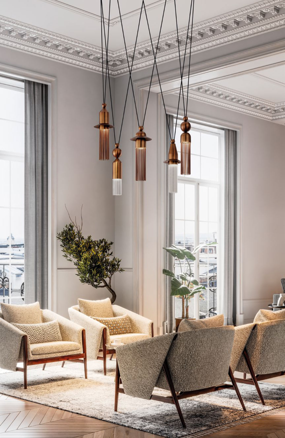 Lighting Masiero 2024: Dimore Catalogue | Novelties Luppiter and Nappe ...