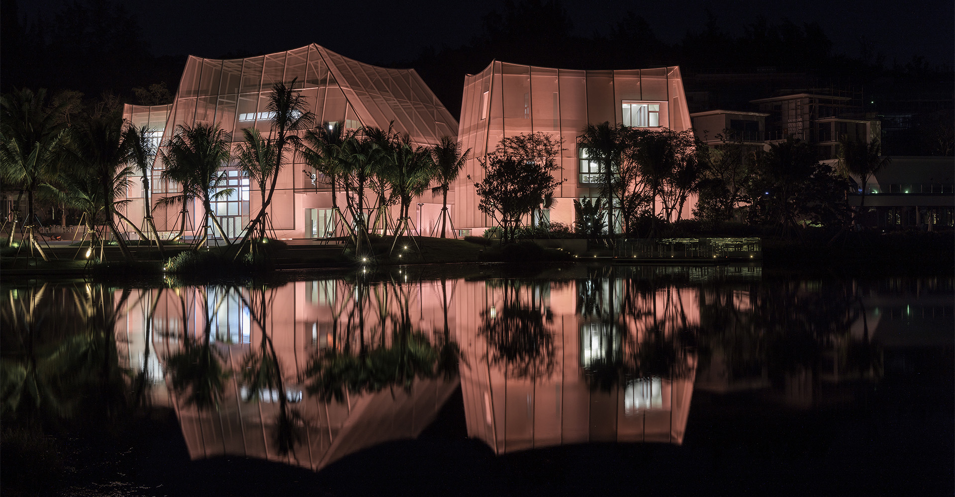 Mesh-structure membrane for textile facades: Tenseo Frontside 381 by Serge Ferrari