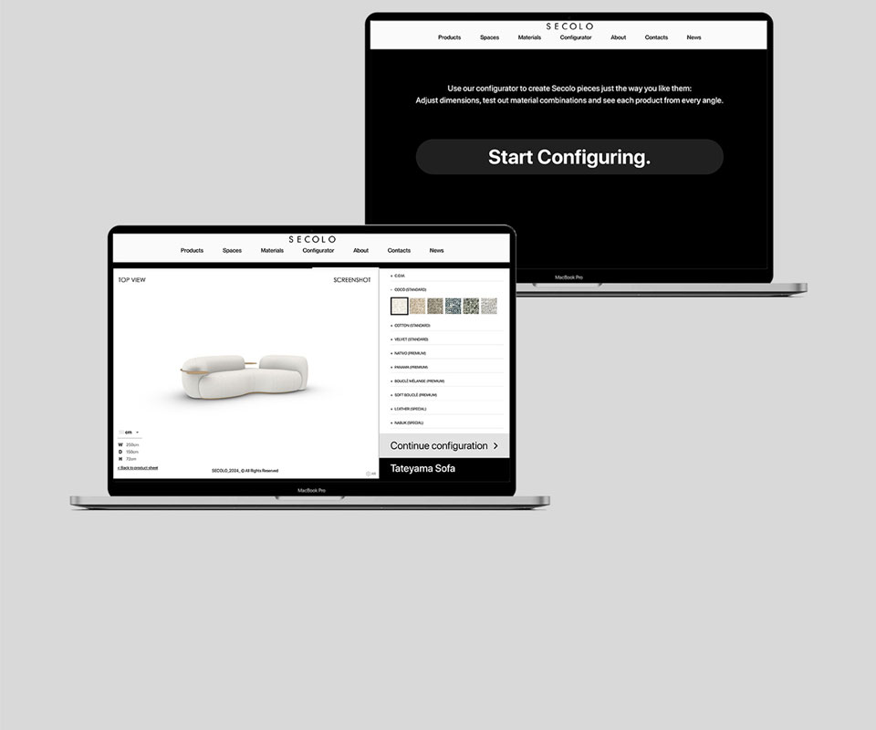 SECOLO furniture: Made In Italy With Love