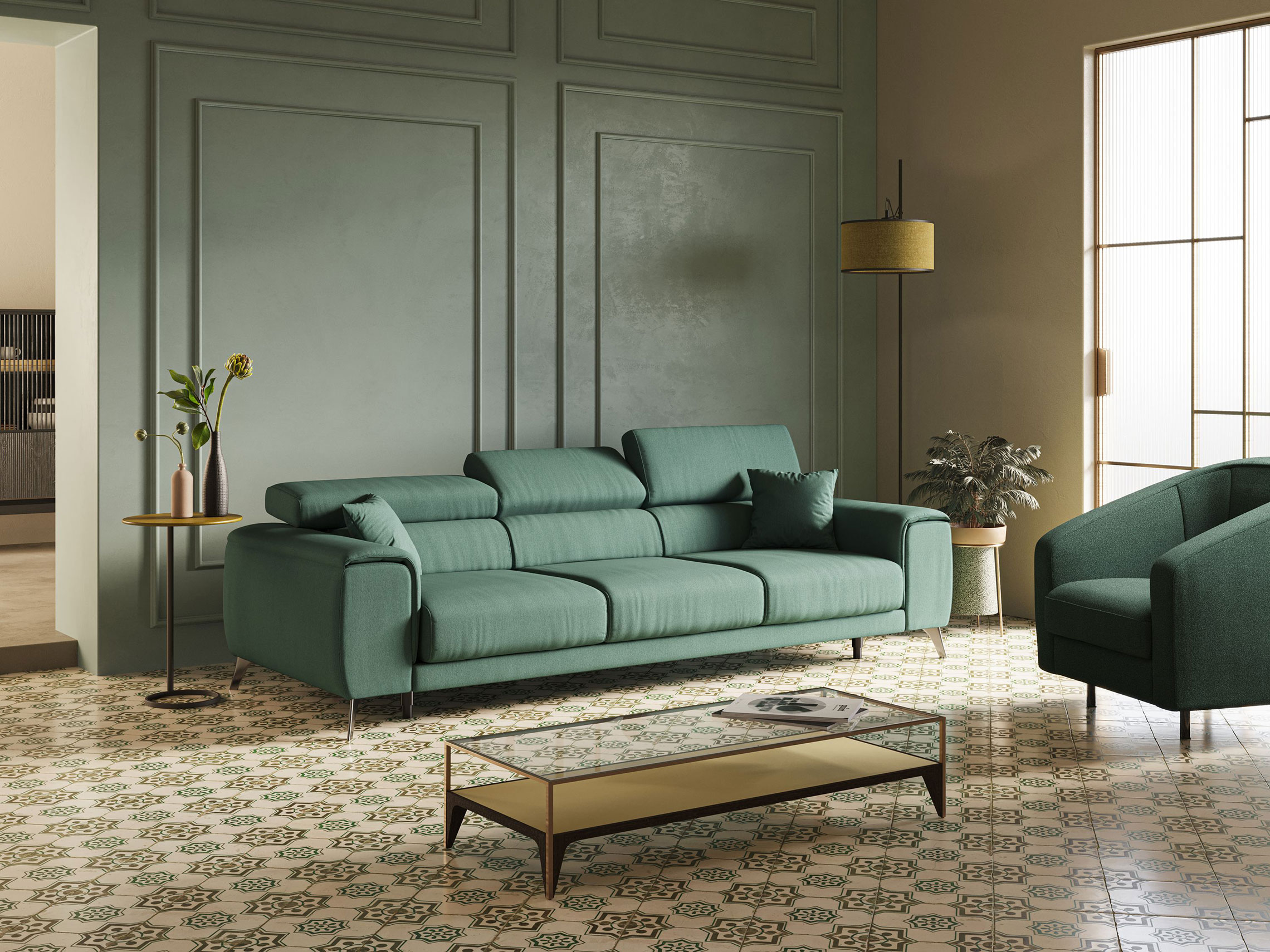 Customisable sofas and armchairs Divani.store: new collection 2023/2024