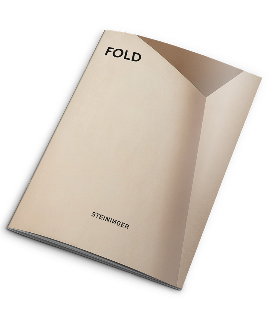 The kitchen as a sculptural object: FOLD by Steininger