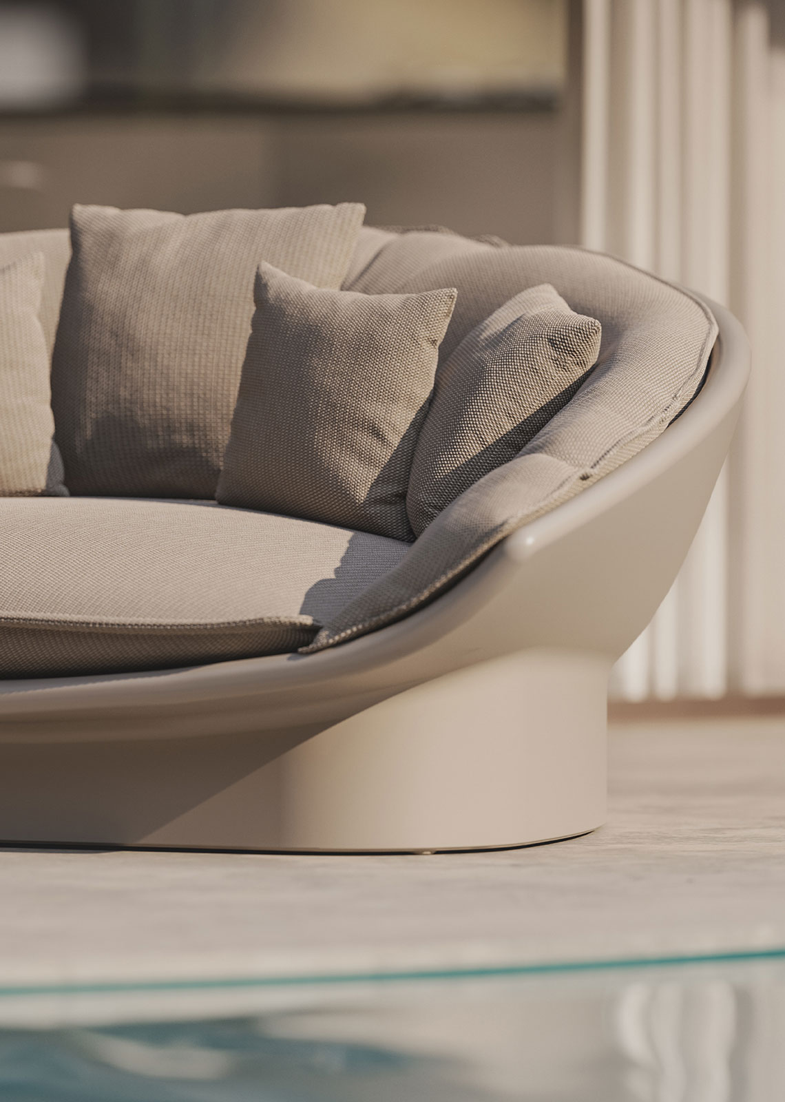 Luna furniture collection by Vondom: innovative materials and bold shapes