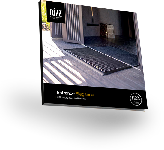 Entrance Elegance with luxury mats and brooms by RiZZ Design