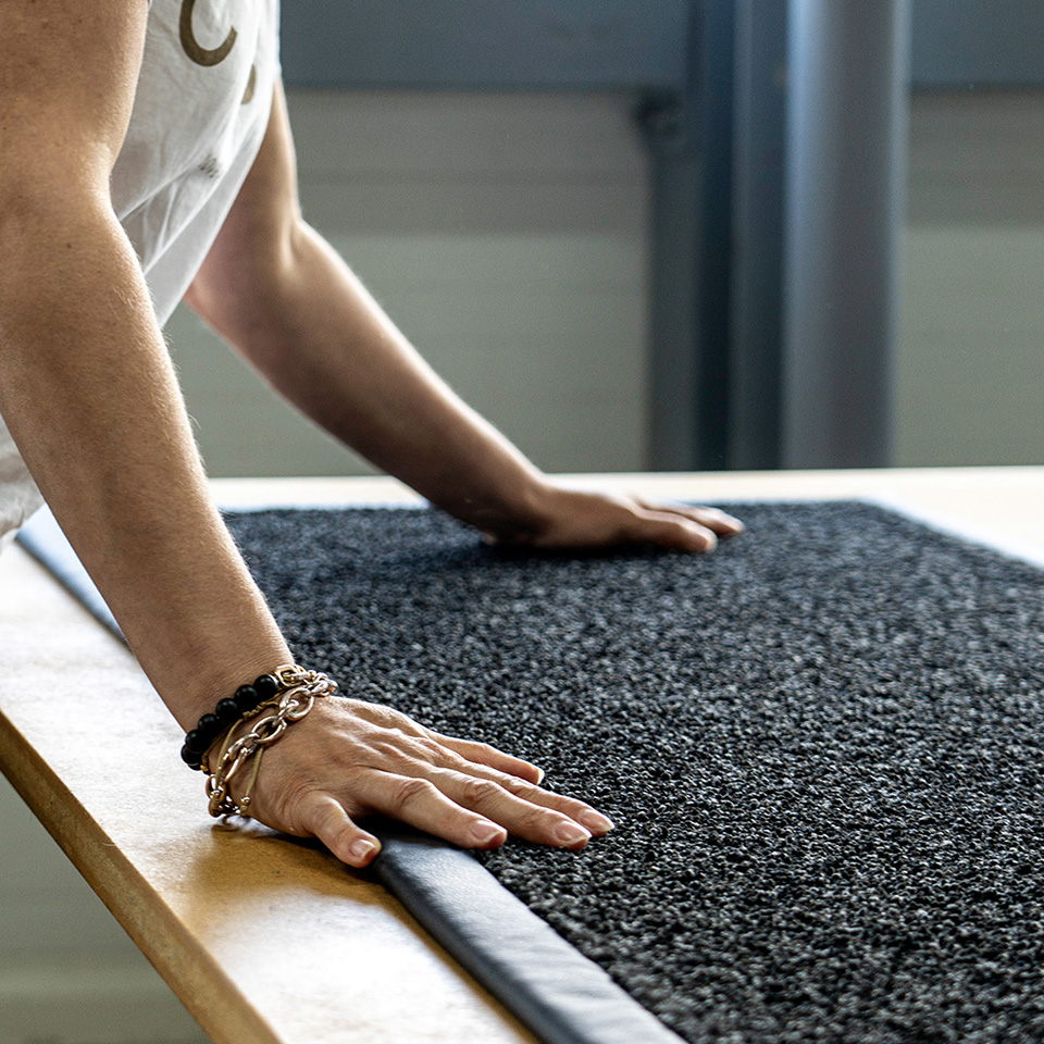 Entrance Elegance with luxury mats and brooms by RiZZ Design