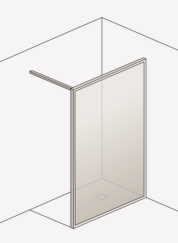 Horizon Bathroom System by Arblu: matching frames for furniture and ...