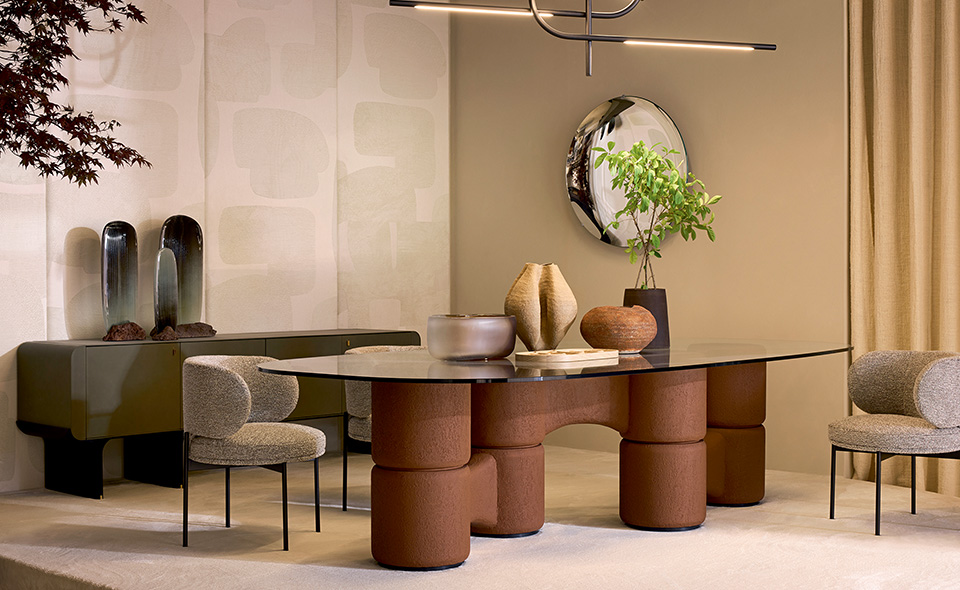 Gallotti&Radice, 2024 Collection for living, dining and sleeping areas