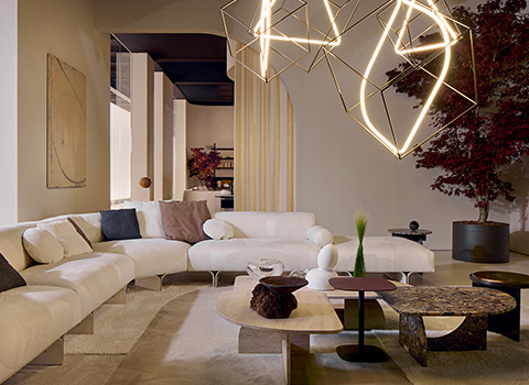Gallotti&Radice, 2024 Collection for living, dining and sleeping areas